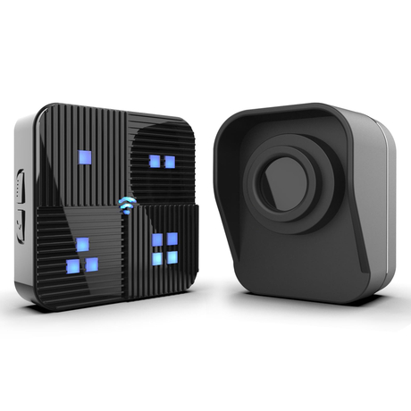 DallTou Wireless Driveway Alarm: Long-Range Security Alert System for ...