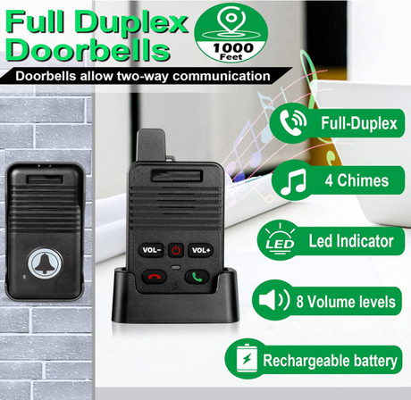 Get to know a product: HI05 Voice Intercom Wireless Doorphone Intercom ...