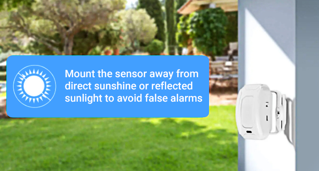 HW10 Daytech Door Chime Wireless Motion Sensor for Business Store ...