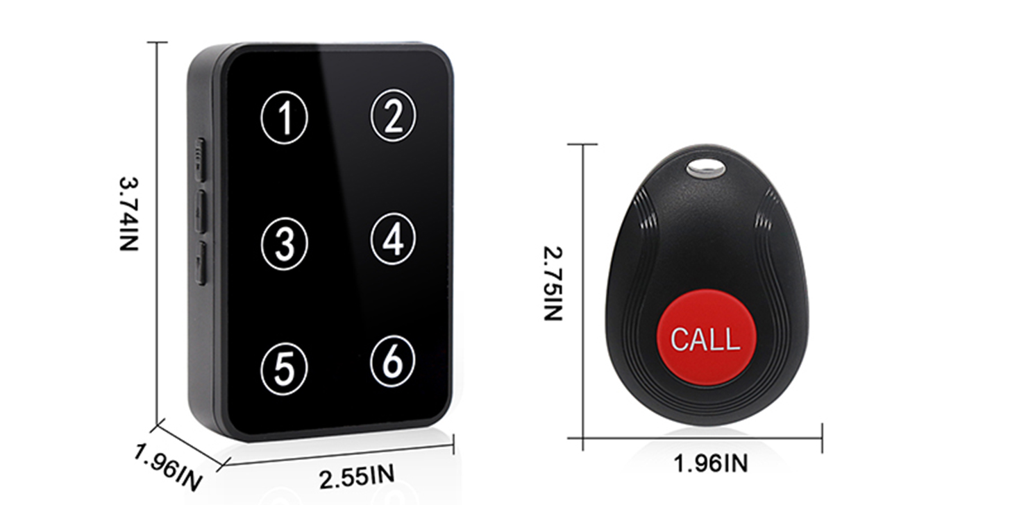 Daytech wireless pager system wholesale elderly care pager OEM/ODM ...