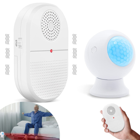 Bed Sensor Alarm Caregiver Pager Motion Sensor Alert Devices Fall ...