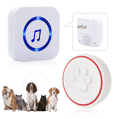 Daytech Dog Doorbells-Dog Door Bell for Potty Training-Wireless Doggie ...