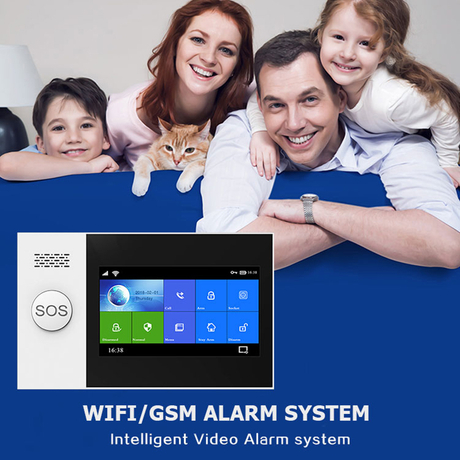 GSM Wireless Intrusion GSM House Alarm Anti Theft Alarm System for ...