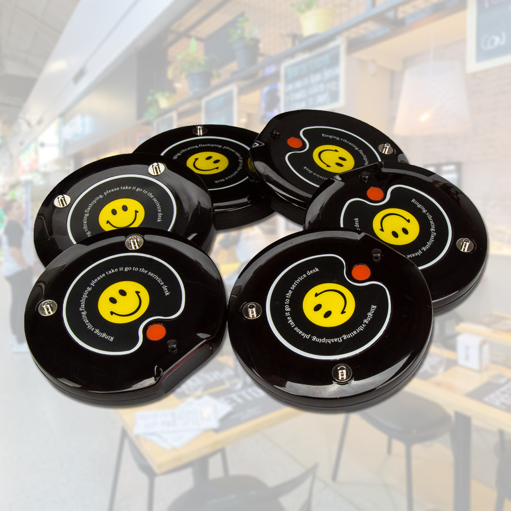 Daytech Restaurant Pager System Rechargeable Portable Paging System for ...